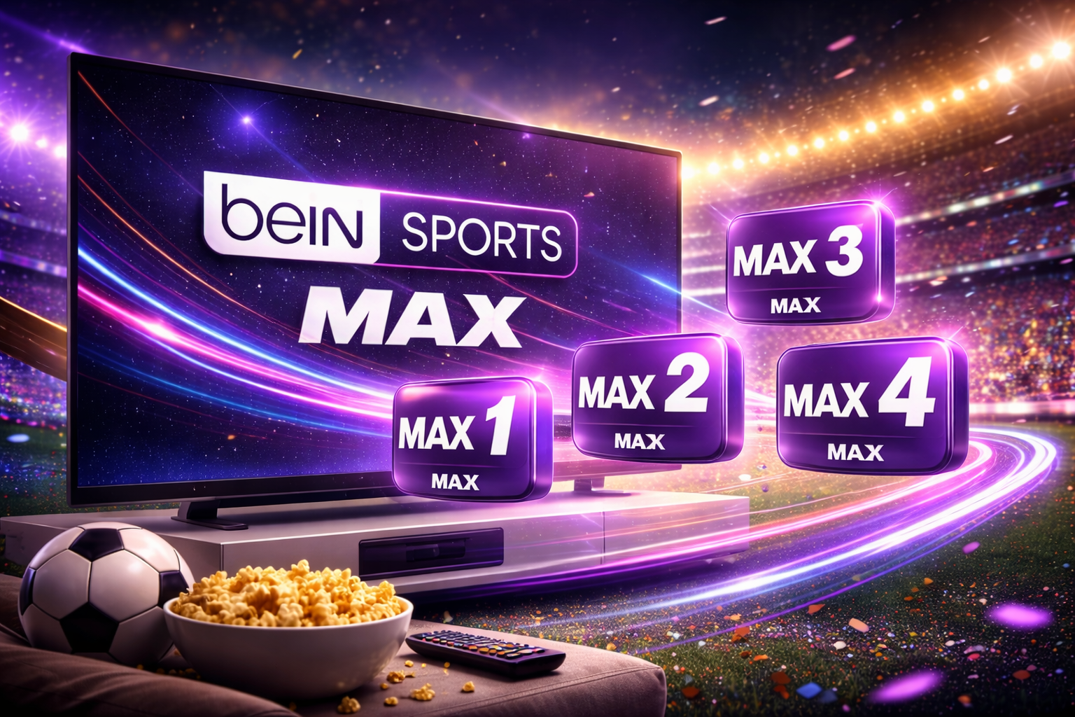 تردد قنوات beIN SPORTS MAX 2026 على نايل سات وعرب سات